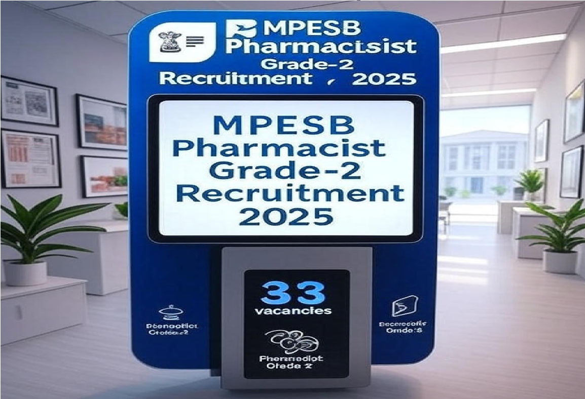 Madhya Pradesh Employees Selection Board (MPESB) Pharmacist Grade-2 ...